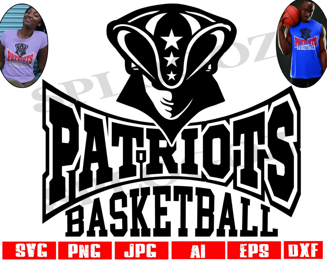 Patriots Basketball Team Svg School Mascot Cut File Cricut Design ...