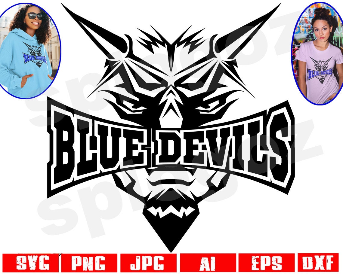 Blue Devils Football Logo