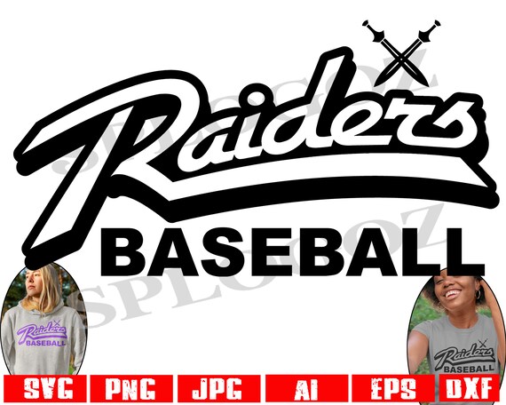 Raiders Baseball Raider Svg Raiders Svg Raider Baseball Svg | Etsy