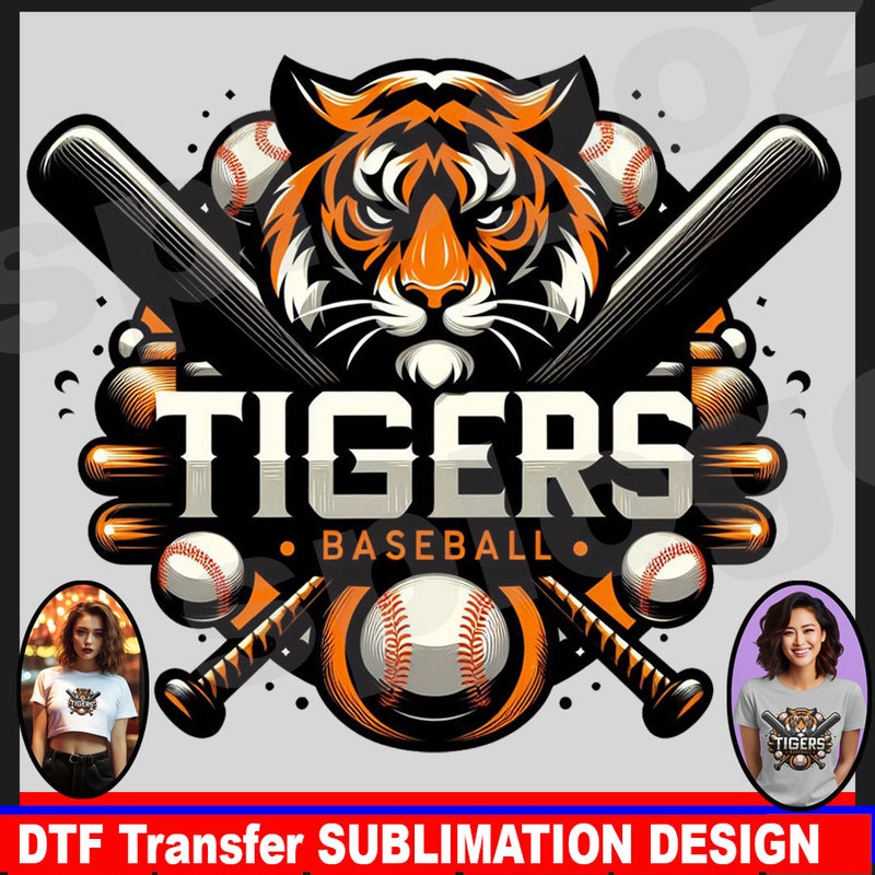 Detroit Tiger Cartoon - Etsy