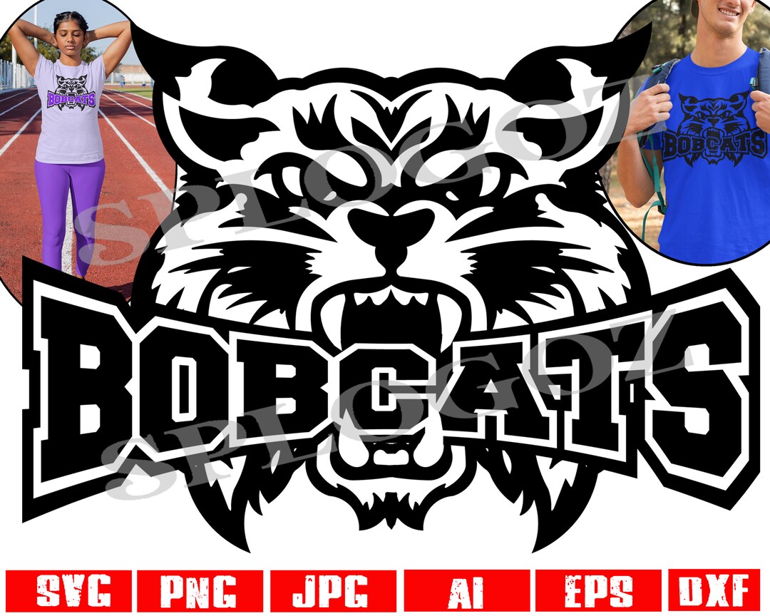 Bobcats Svg, Bobcat Svg, Bobcats Png, Bobcat Png, Bobcats Mascot Svg ...