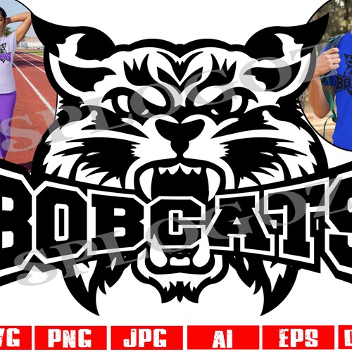 Bobcat Mascot Clipart