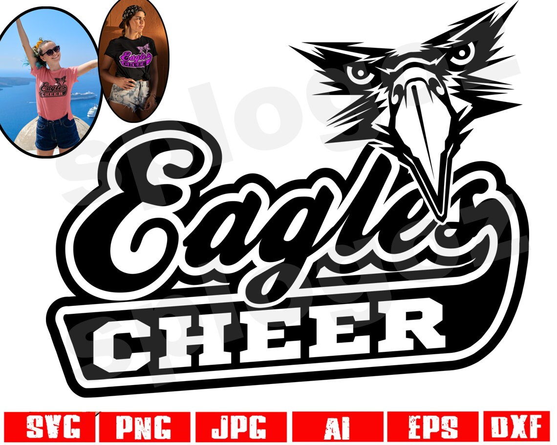 Eagles Cheerleading Svg Eagle Cheerleading Svg Eagles Cheerleading Png ...