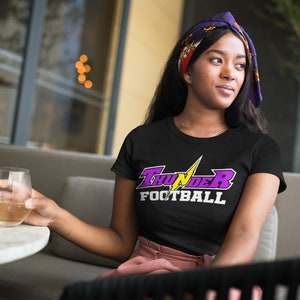 Thunder Football Svg Thunder Football Png Thunder Football Design ...