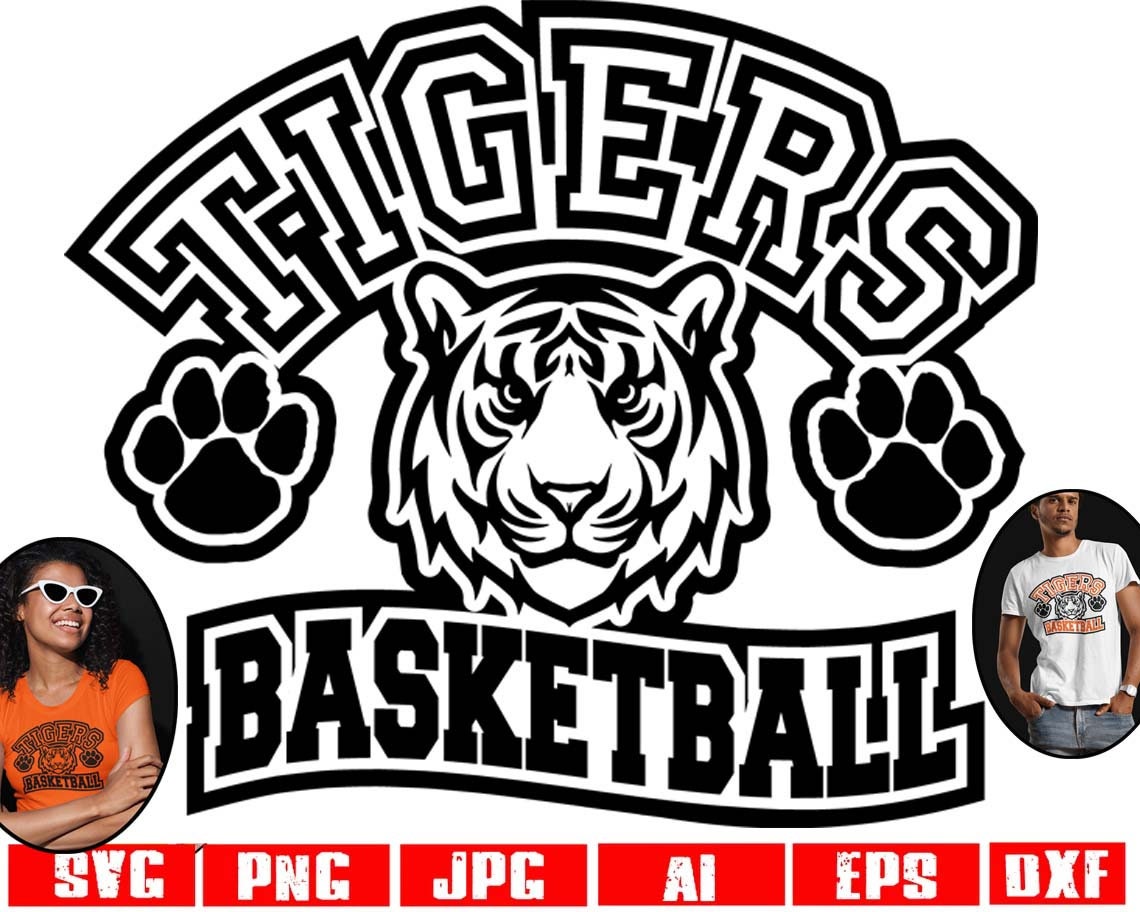 Tigers Basketball Svg Tiger Basketball Svg Tigers Basketball Png Tigers ...