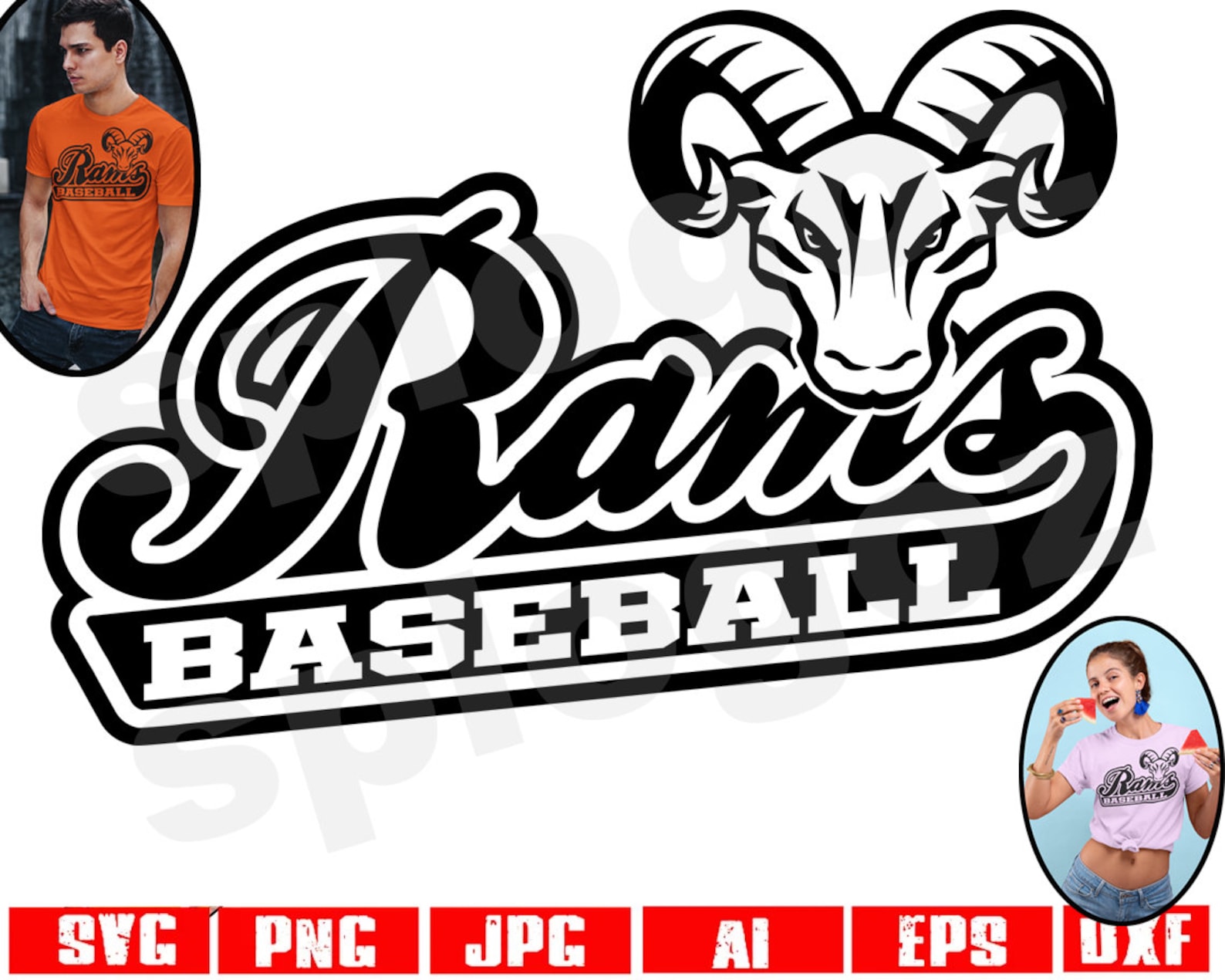 Rams Baseball Svg Ram Baseball Svg Rams Baseball Png Rams - Etsy