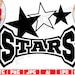 Stars Svg File Star Svg Stars Png Stars Mascot Svg School Spirit Logo ...