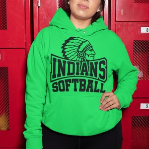 Indians Softball Svg Indian Softball Svg Indians Softball Png Indians ...