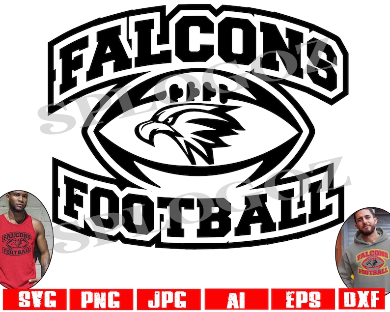 Falcons Football Svg Falcon Svg Falcons Svg Falcon Football - Etsy