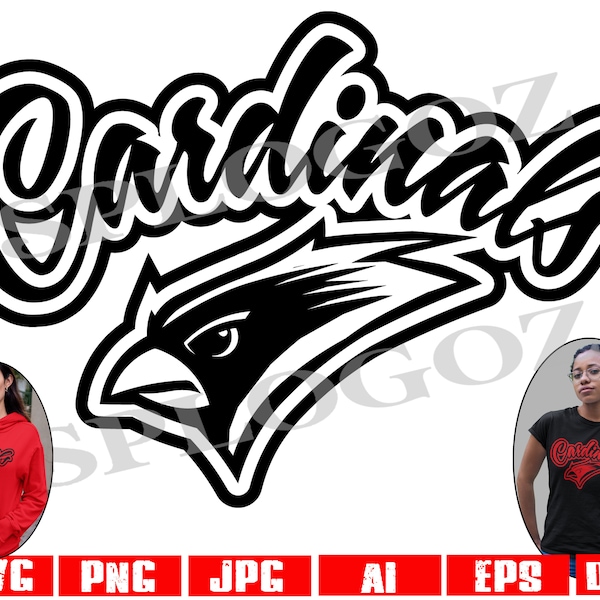 Cardinal Svg - Etsy
