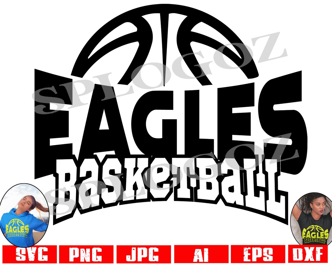 Eagles Basketball Svg Eagle Basketball Svg Eagle Svg Eagles - Etsy