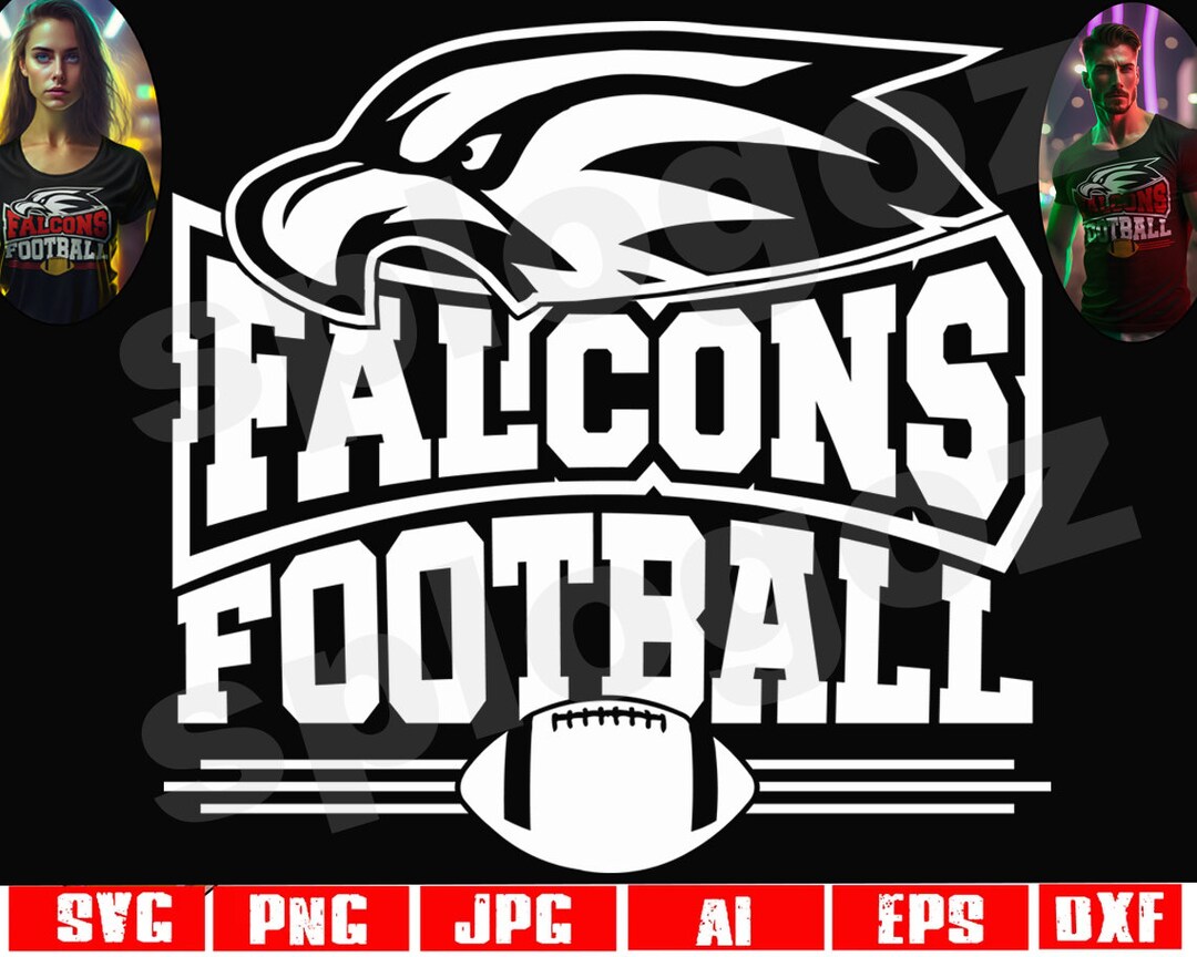 Falcons Football Svg Falcon Football Svg Falcons Football Png Falcons ...