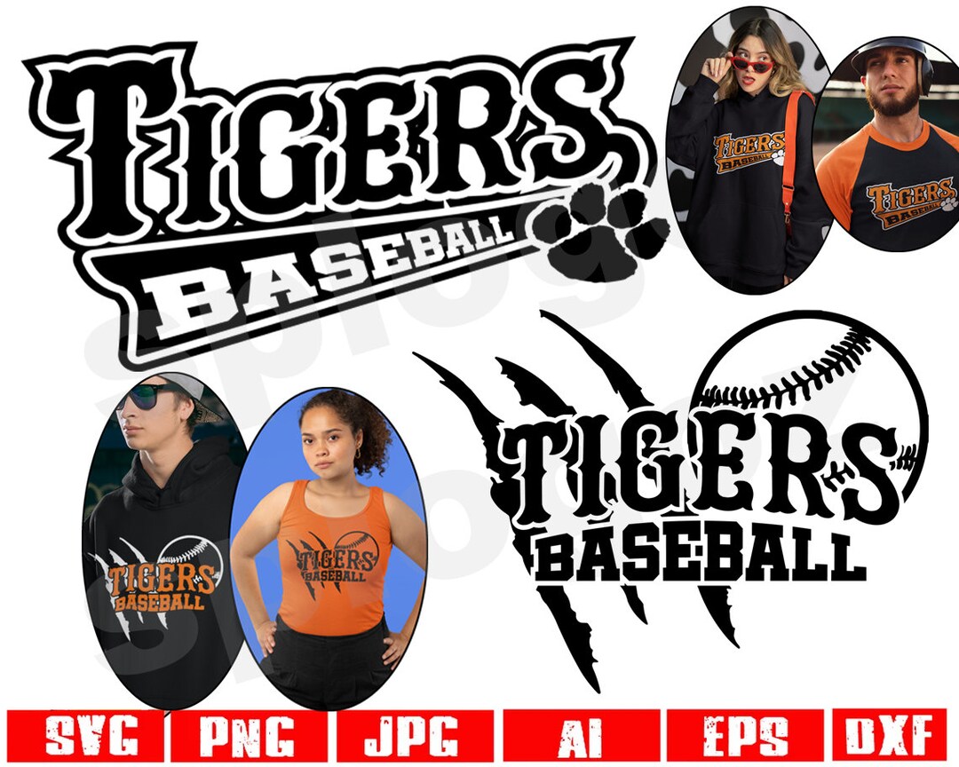 Tigers Baseball Svg, Tiger Baseball Svg, Tigers Baseball Png, Tigers ...