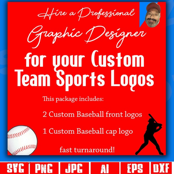 Baseball Graphic Designer - Etsy