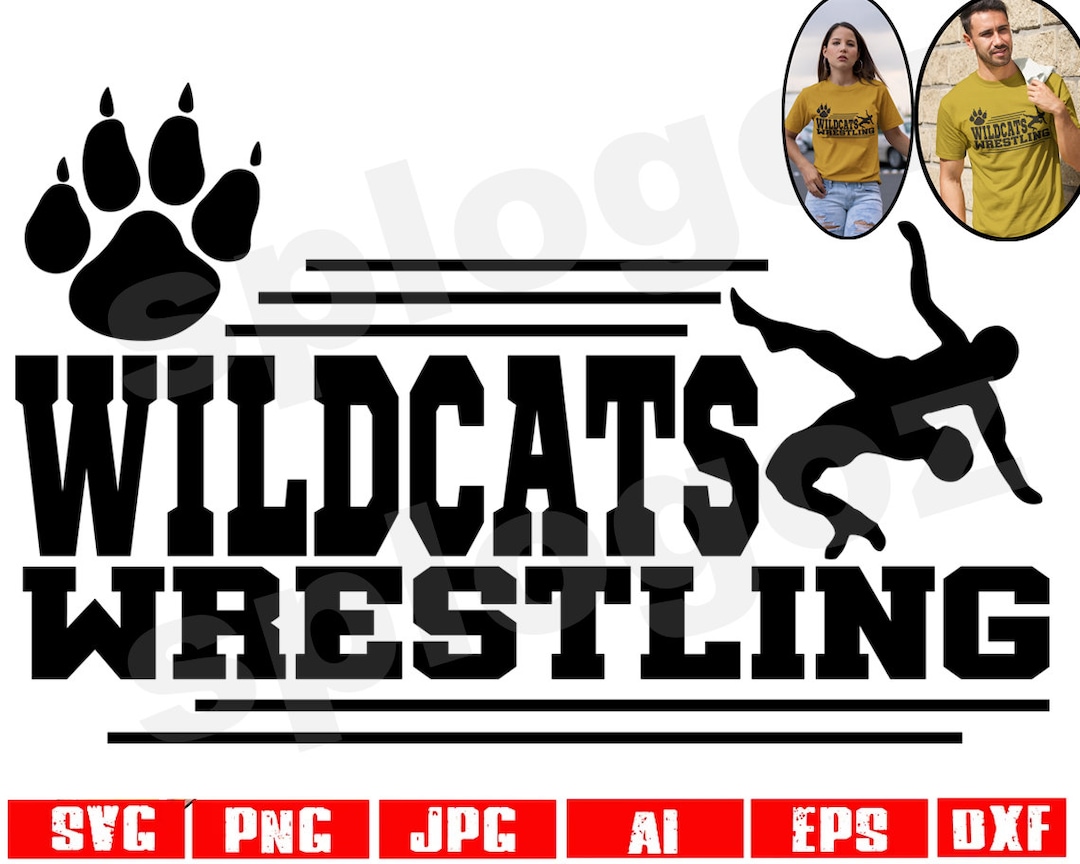 Wildcats Wrestling Svg Wildcat Wrestling Svg Wildcats Wrestling Png ...