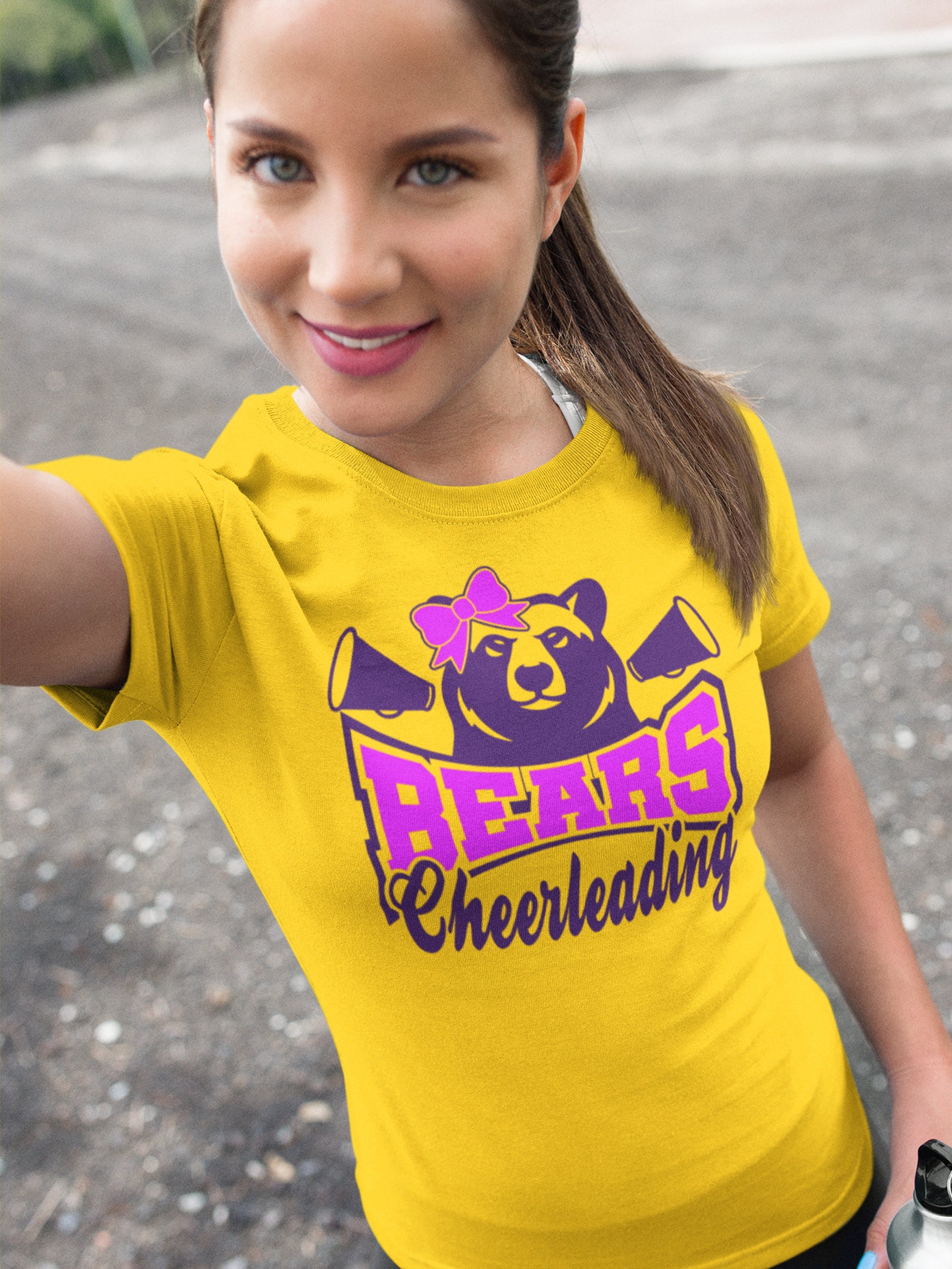 Bears Cheerleading Svg Bear Cheerleading Svg Bears Cheerleading Png Bears Cheer Svg Bear Cheer ...