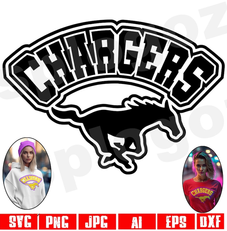 Chargers Svg, Charger Svg, Chargers Png, Chargers School Svg, Chargers ...