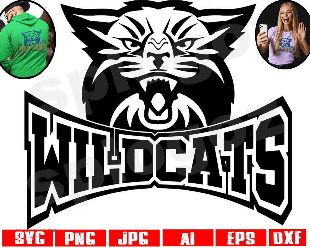 Wildcats Mascot Svg Wildcats Svg Wildcat Svg Wildcats Logo Wildcats ...