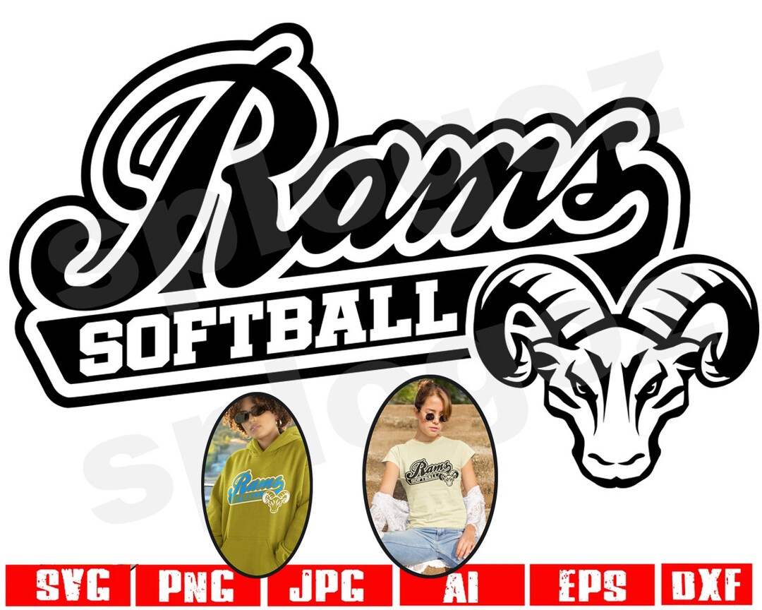 Rams Softball Svg Ram Softball Svg Rams Svg Ram Svg Rams Softball Png ...