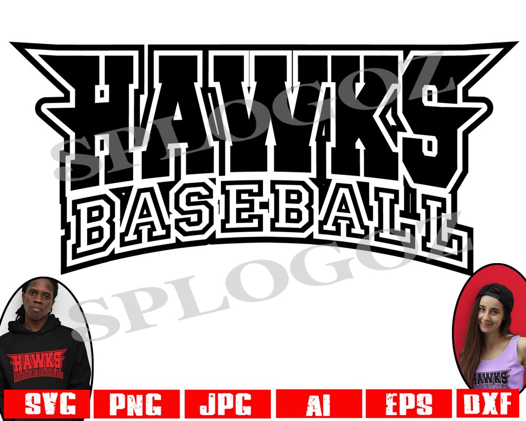 Hawks Baseball Svg, Hawk Baseball Svg, Hawk Svg, Hawks Svg,digital ...