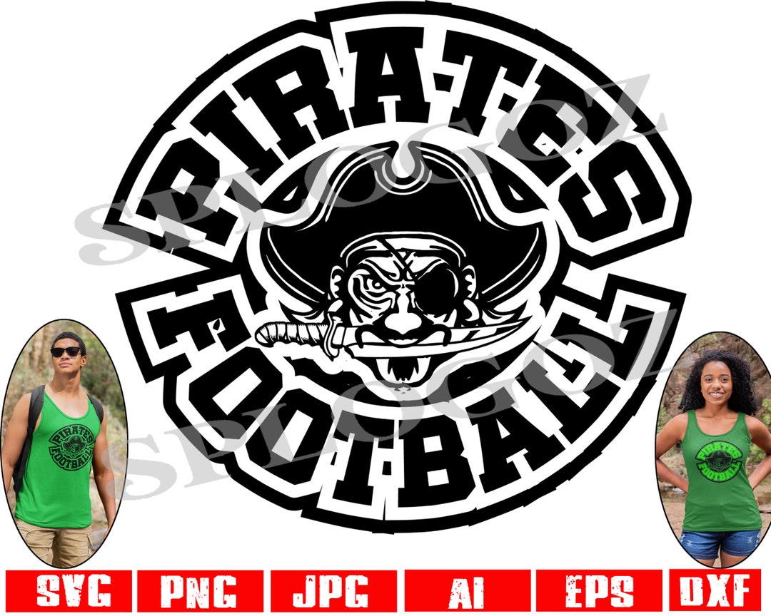 Pirates Football Svg, Pirate Football Svg, Pirates Svg, Pirate Svg ...