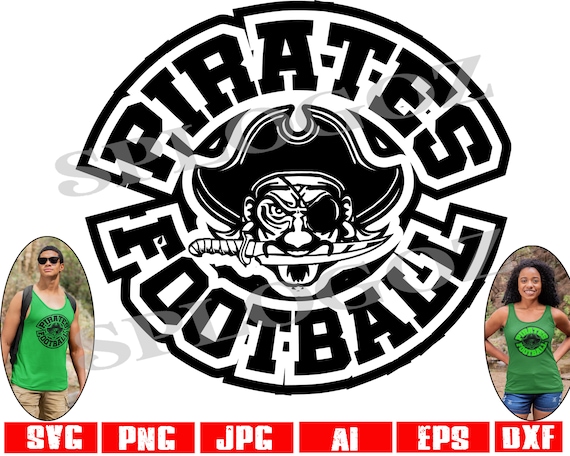 Pirates Football Svg Pirate Football Svg Pirates Svg Pirate - Etsy