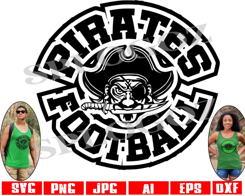 Pirates Football Svg Pirate Football Svg Pirates Svg Pirate - Etsy