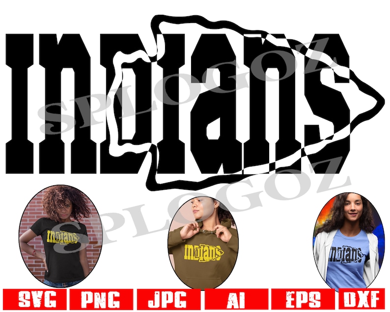 Indians Svg, Indian Svg, Indians Mascot Png, Indian Arrowhead Png, SVG ...
