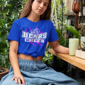 Bears Cheerleading Svg Bear Cheerleading Svg Bears Cheerleading Png ...
