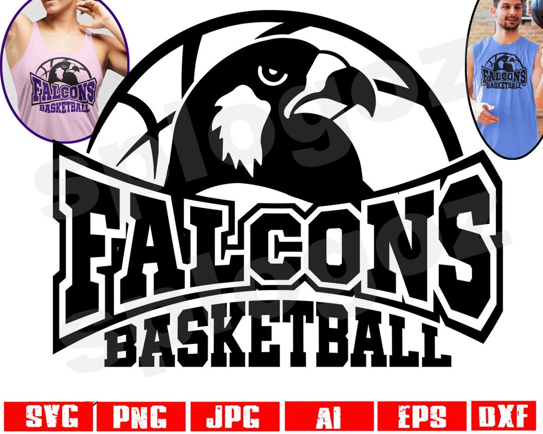 Falcons Basketball Svg, Falcon Basketball Svg, Falcons Basketball Png ...