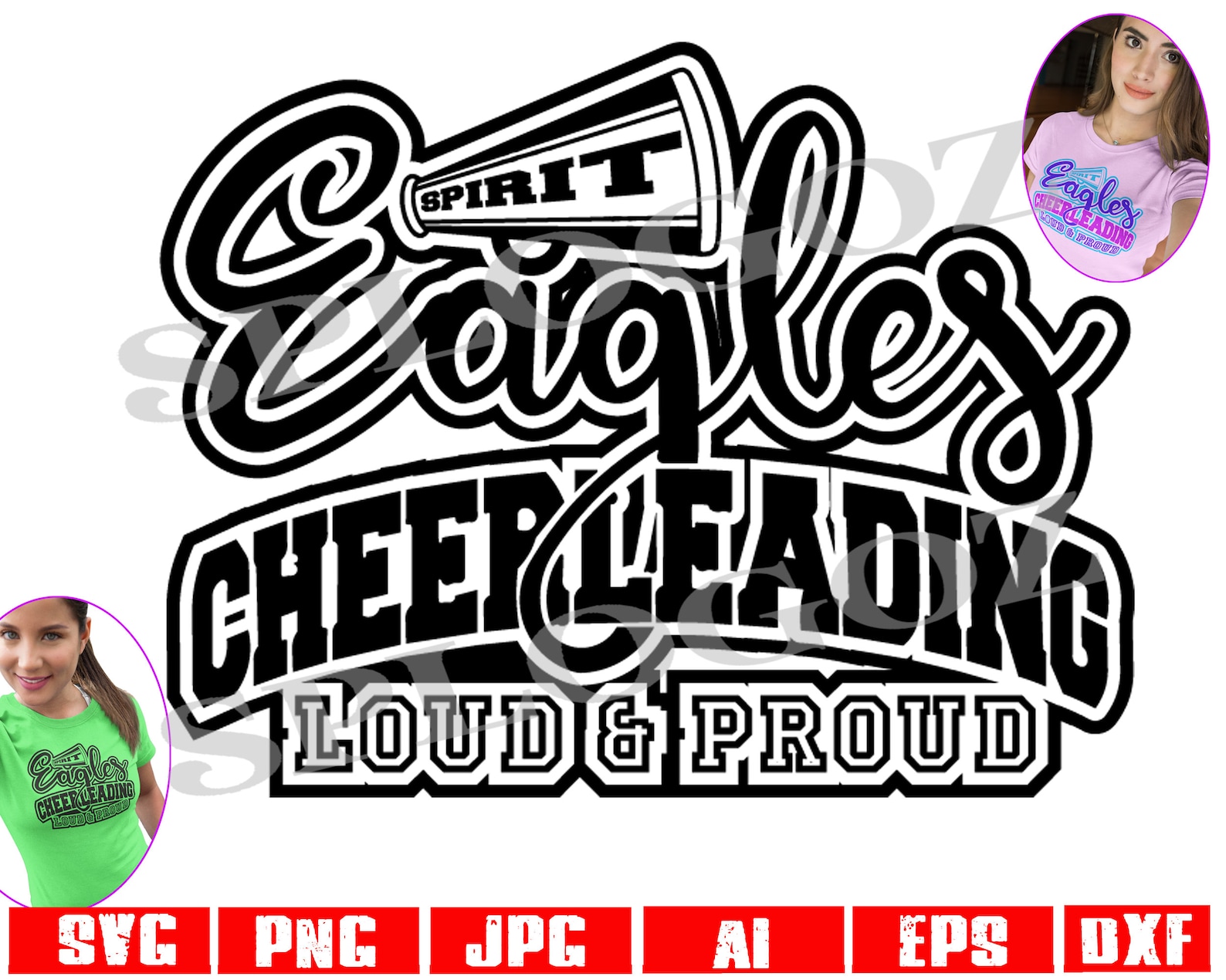Eagles Cheer Svg Eagle Cheer Svg Eagles Cheerleading Svg - Etsy