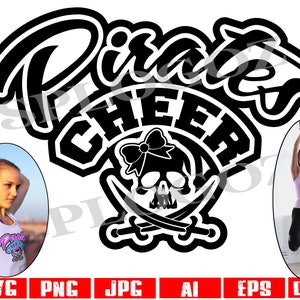 Pirates Cheer Svg, Pirate Cheer Svg, Pirates Cheerleading Svg, Pirate ...