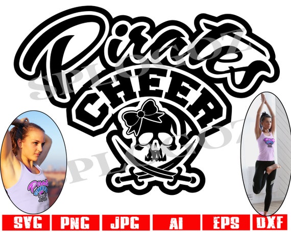 Pirates Cheer Svg Pirate Cheer Svg Pirates Cheerleading Svg - Etsy