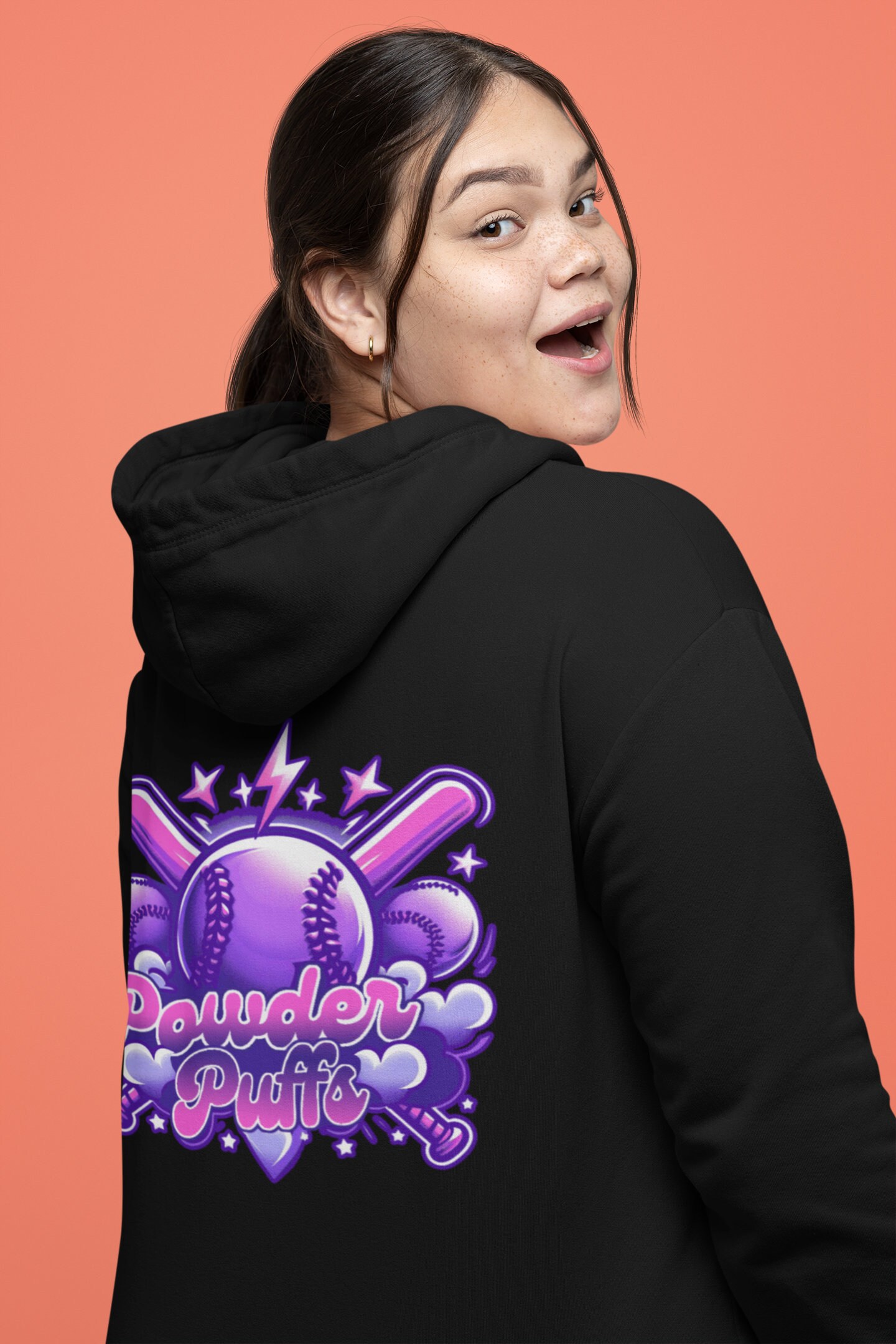 Powder Puffs Softball Png, Powder Puffs Design PNG, Powder Puffs ...