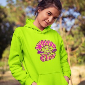 Wolves Cheerleading Svg, Wolves Cheer Svg, Wolves Cheerleading Png ...