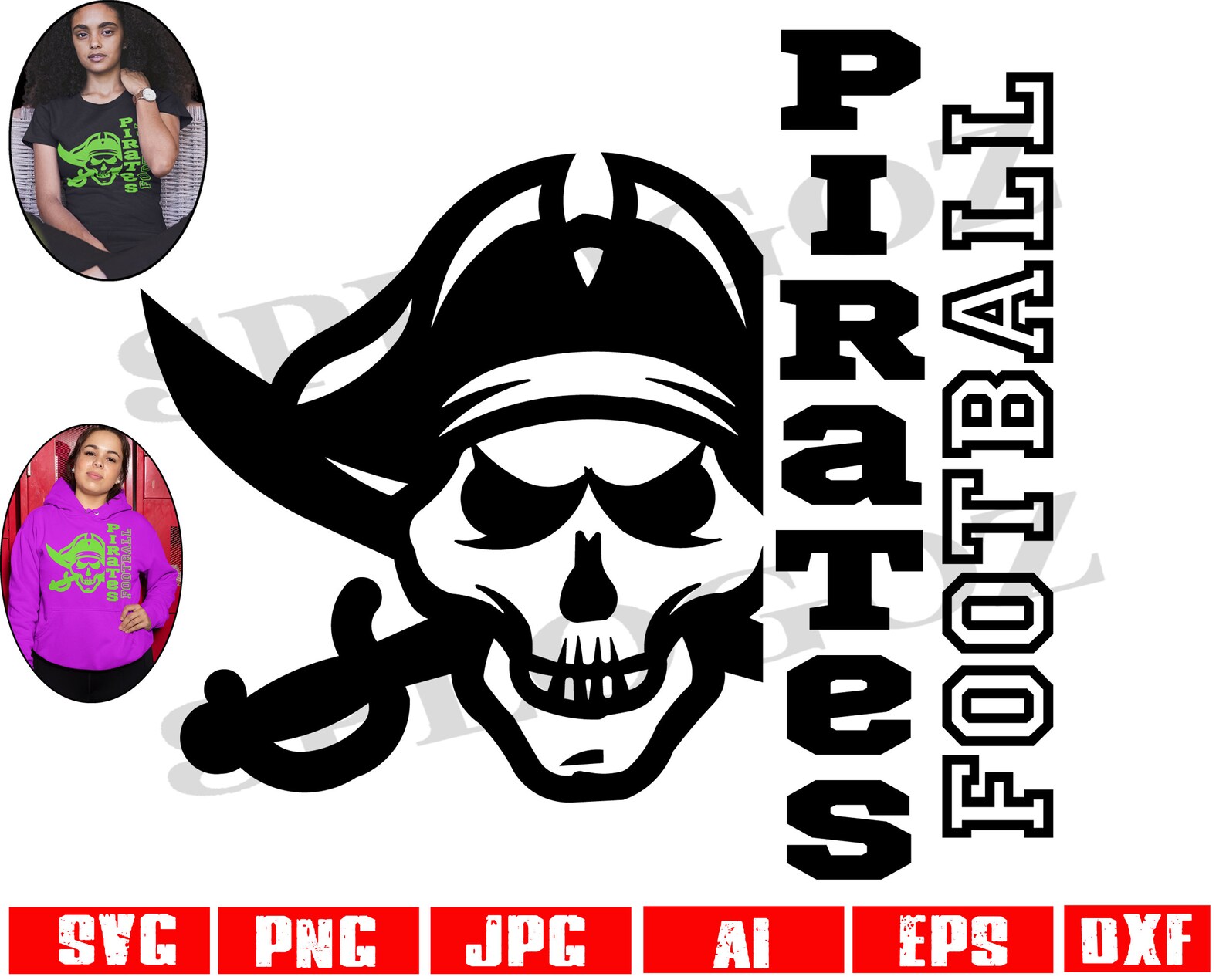 Pirates Football Svg, Pirate Footballsvg, Pirates Svg, Pirate Svg, SVG ...