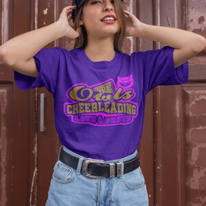 Owls Cheerleading Svg, Owl Cheerleading Svg, Owls Cheer Svg, Owls Cheer ...