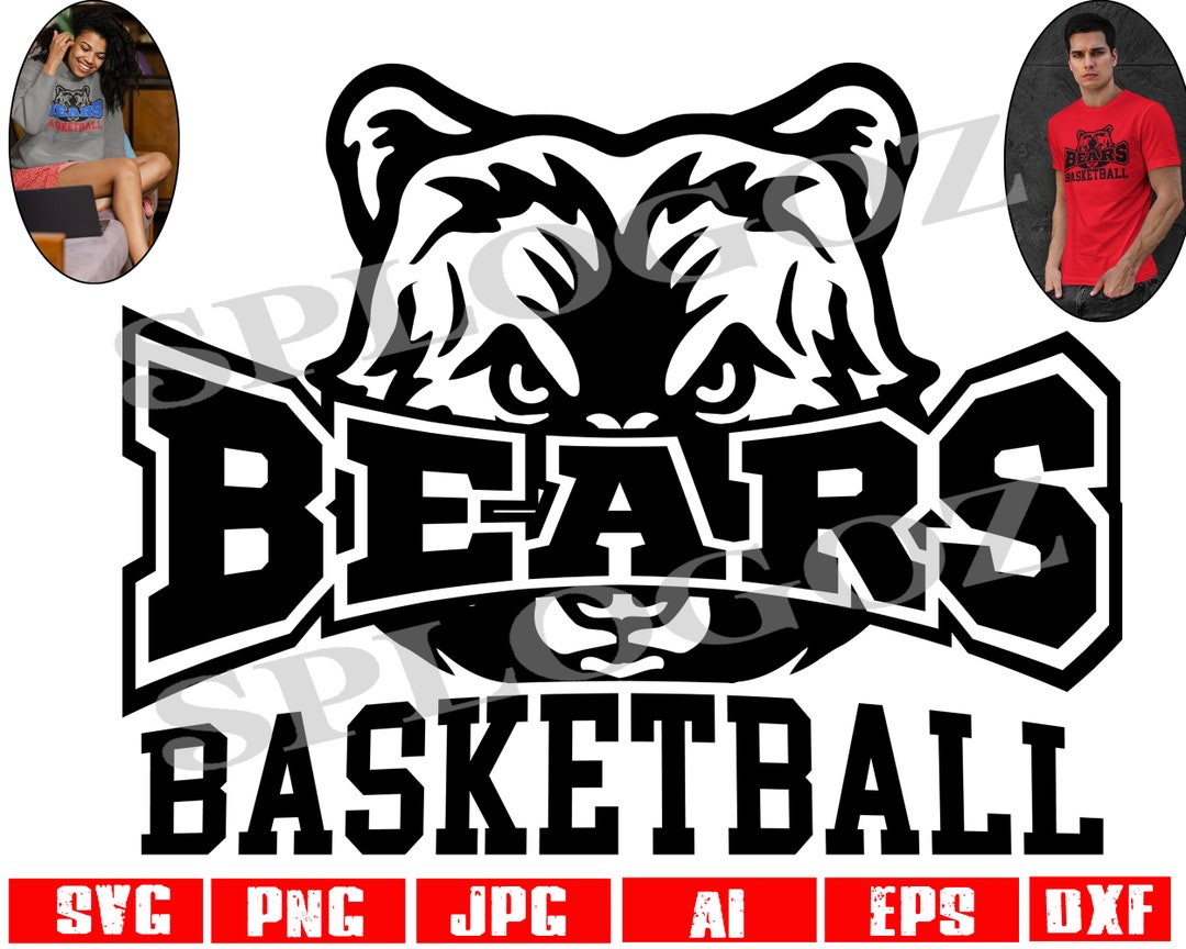 Bears Basketball Svg Bear Basketball Svg Bears Svg Bear - Etsy