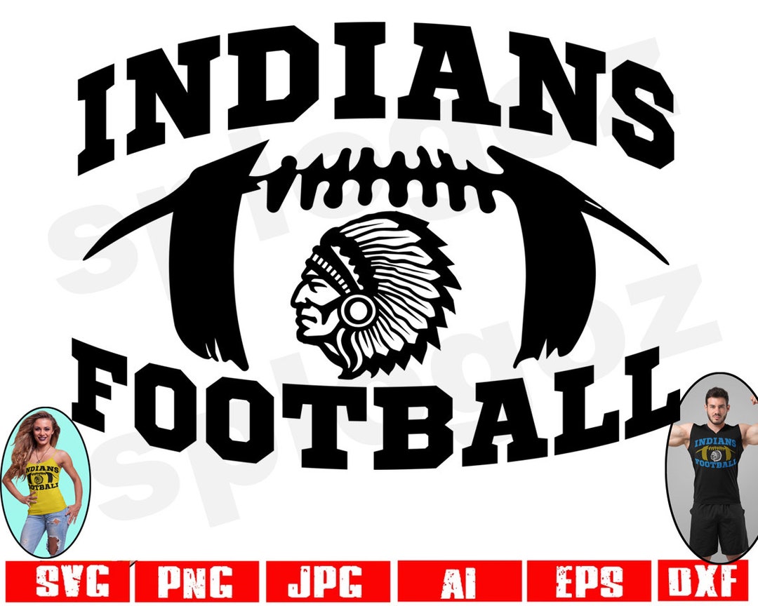 Indians Football Svg Indian Football Svg Indians Football Png Indian ...