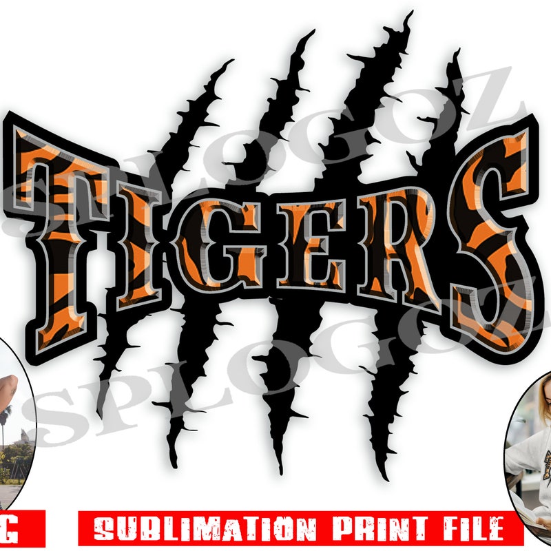 Tigers Sublimation - Etsy