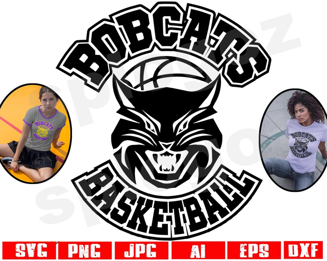 Bobcats Basketball Svg, Bobcat Basketball Svg, Bobcats Svg, Bobcat Svg ...