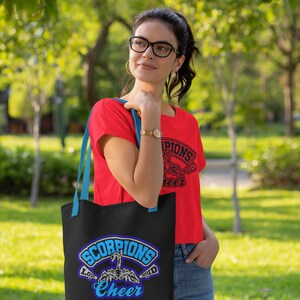Scorpion Cheer Svg Scorpions Cheerleading Svg Scorpions School Spirit ...