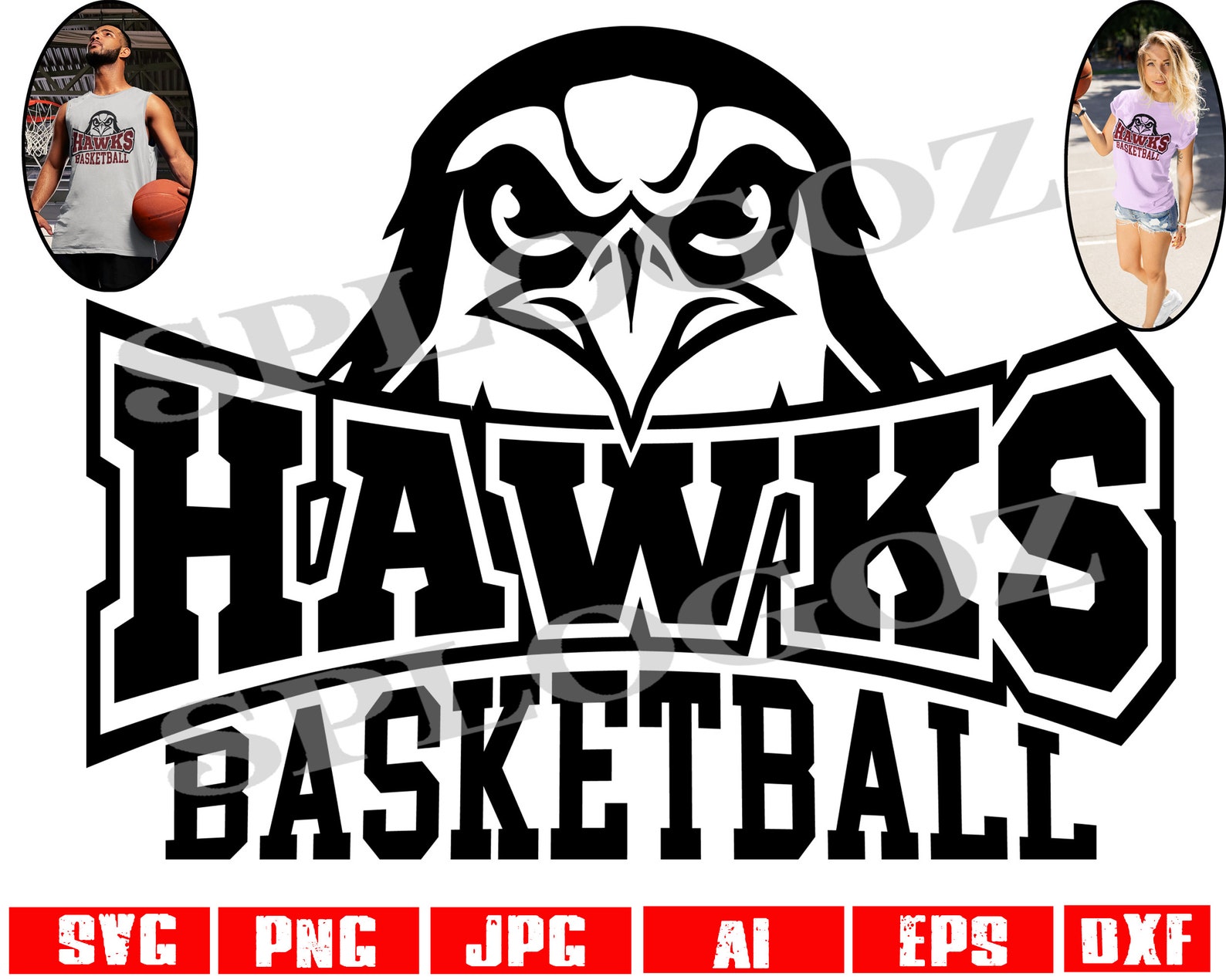 Hawks Basketball Svg Hawk Basketball Svg Hawks Basketball - Etsy