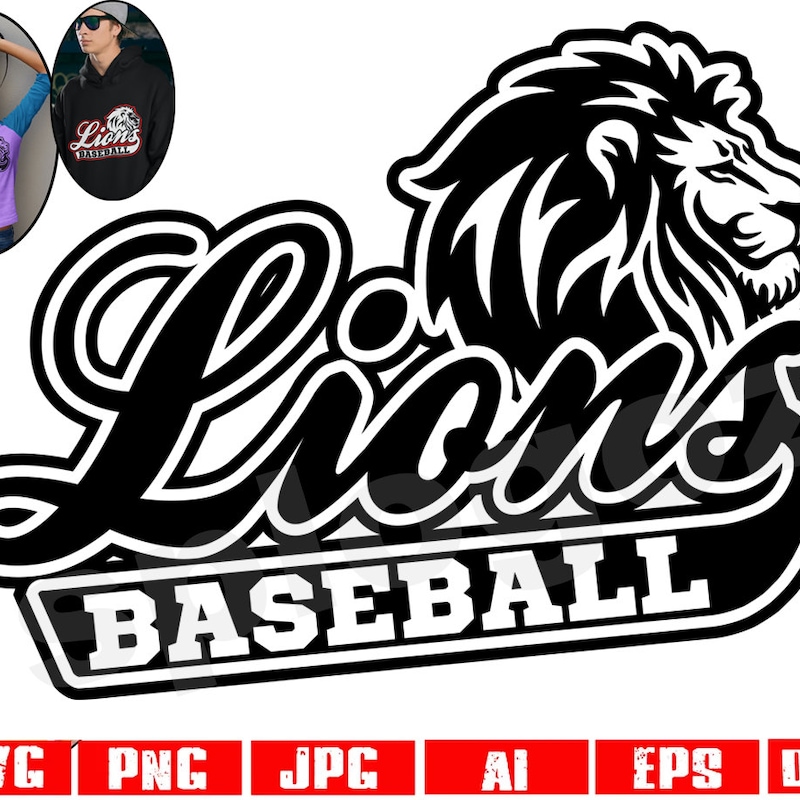 Lions Baseball Designs - Etsy