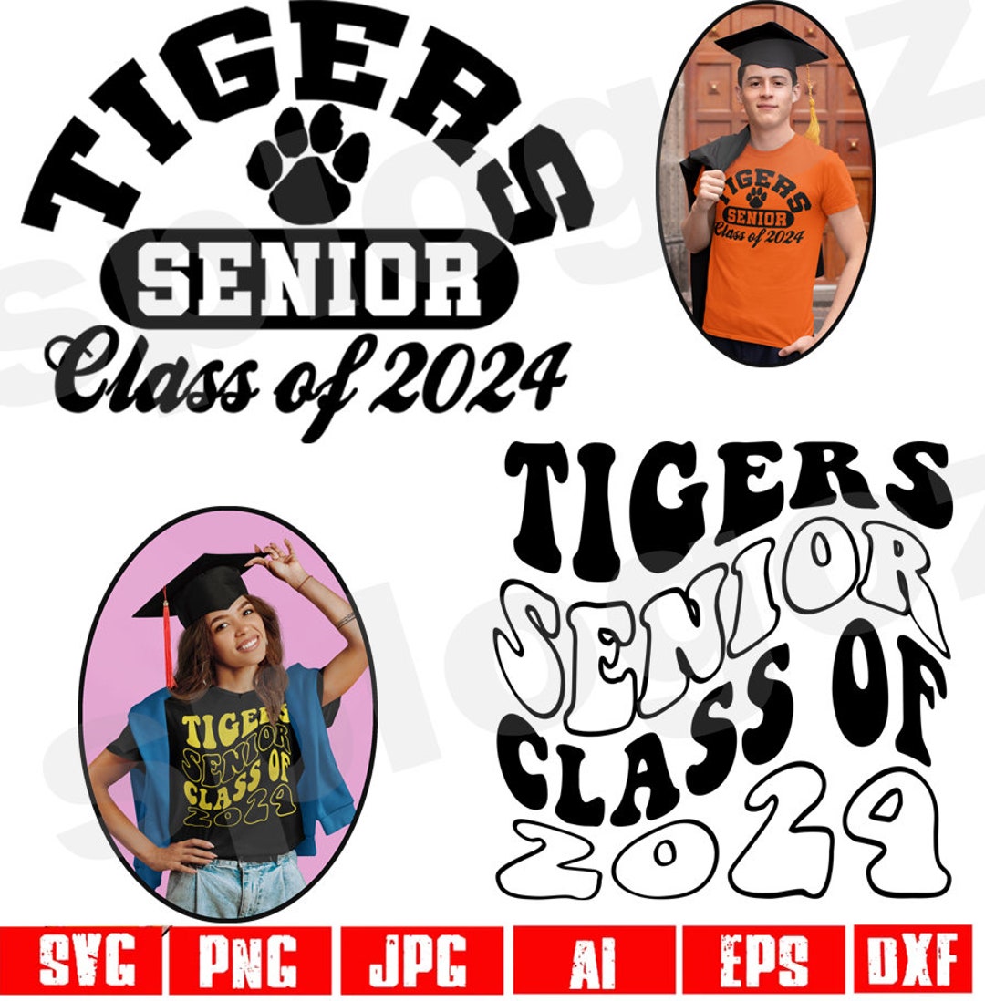 Tiger Graduation Class of 2024 Svg School Graduation Shirt 2024 ...
