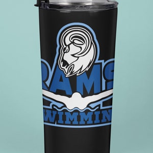 Rams Swimming Svg Ram Swimming Svg Rams Swimming Svg Rams Swim Svg Ram ...