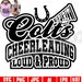 Broncos Cheerleading Svg Bronco Cheerleading Svg Sports Mascot Svg ...