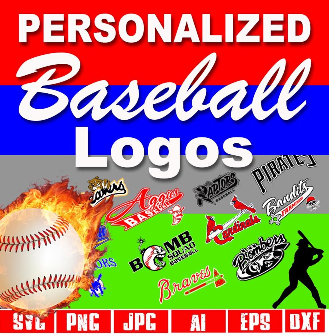 Personalized Baseball Logo Custom Baseball Design Png Custom Team Logo ...