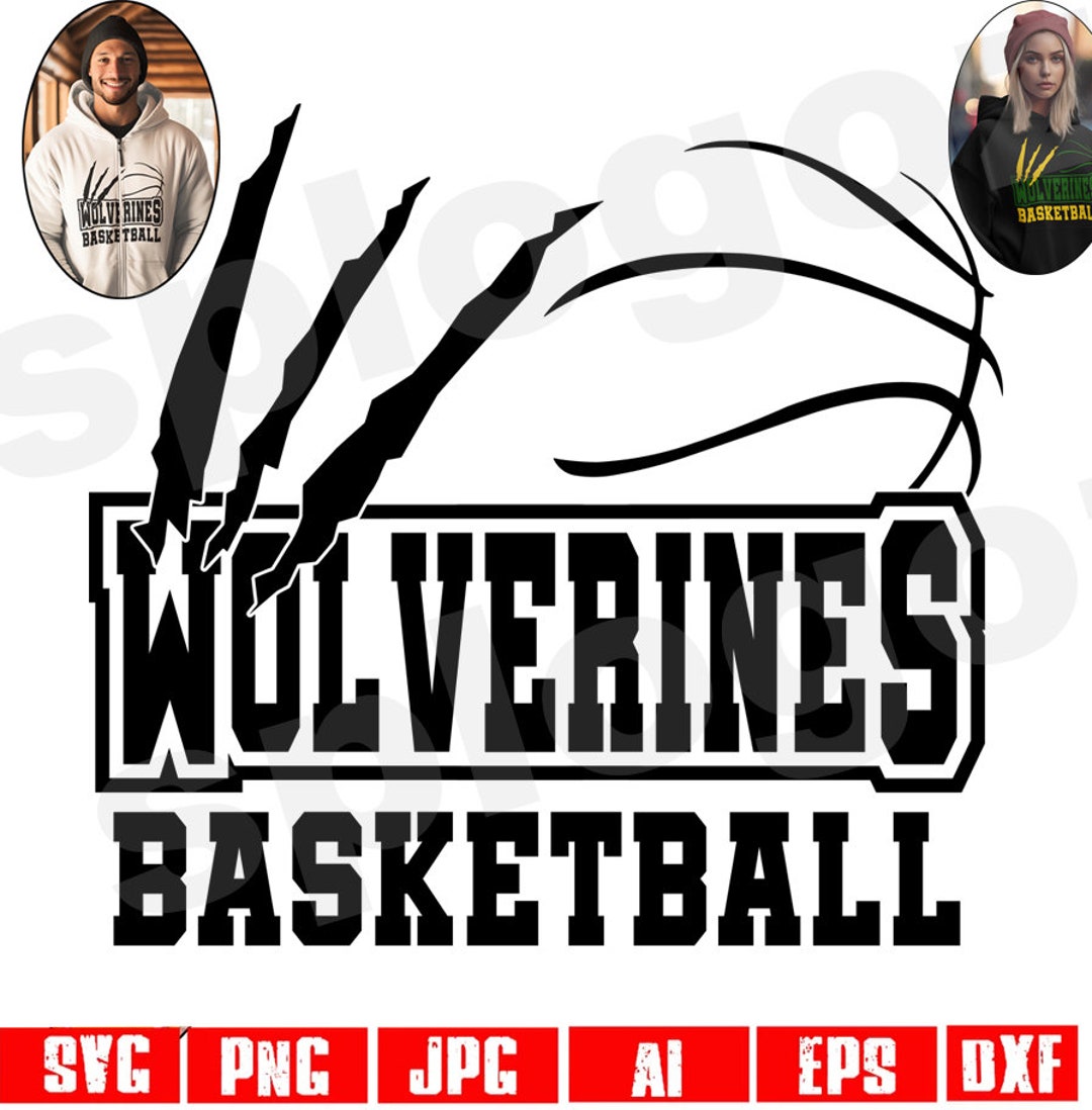Wolverines Basketball Svg Wolverine Basketball Svg Wolverines Svg ...