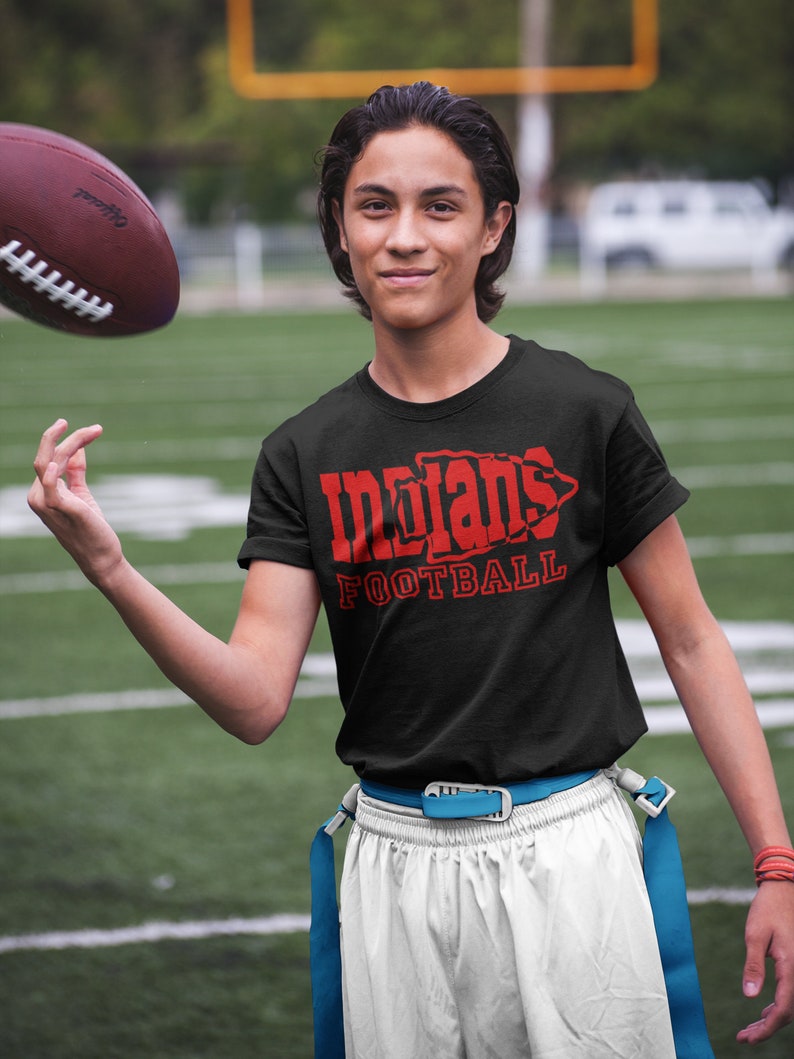 Indians Football Svg, Indian Football Svg, Indians Svg, Indian Svg ...